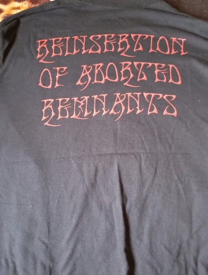 RETCH - Reinsertion Of Aborted Remnants Longsleeve T-Shirt Brodequin ...