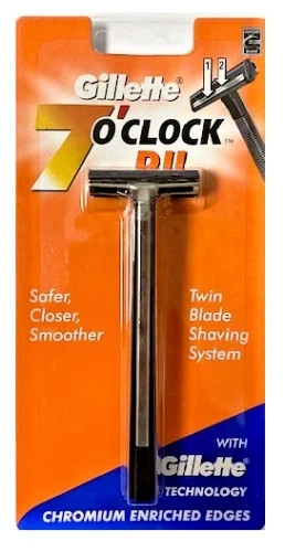 Gillette Trac II Razor Handle - Holds All Trac II Blade Clean Shaving ...