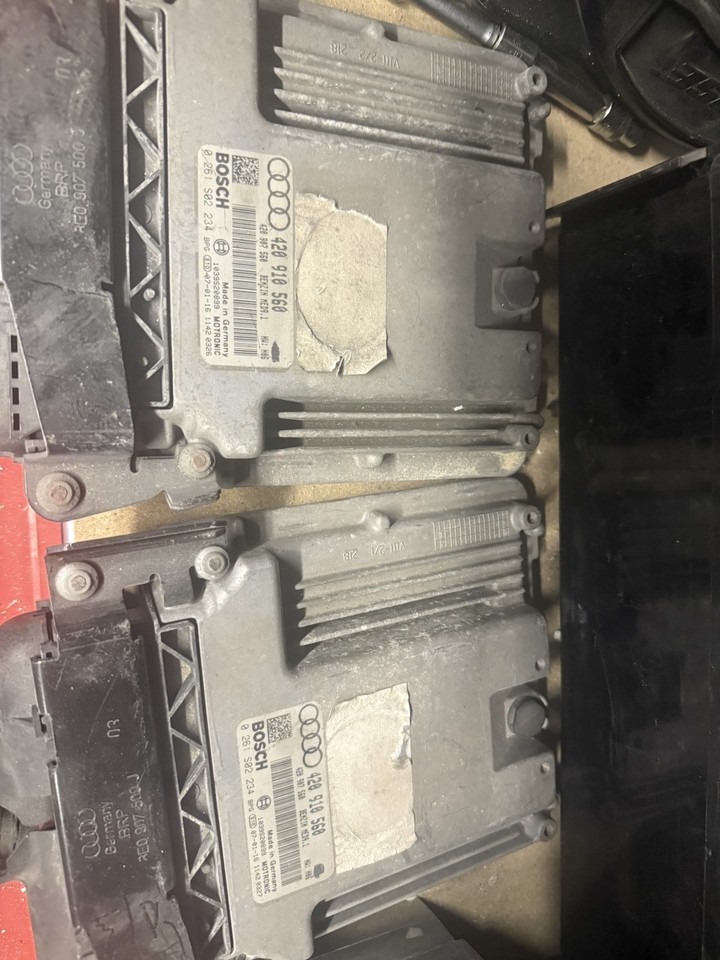 Original Audi R8 V8 BYH Motorsteuergerät 420910560 4.2L Master + Slave ...