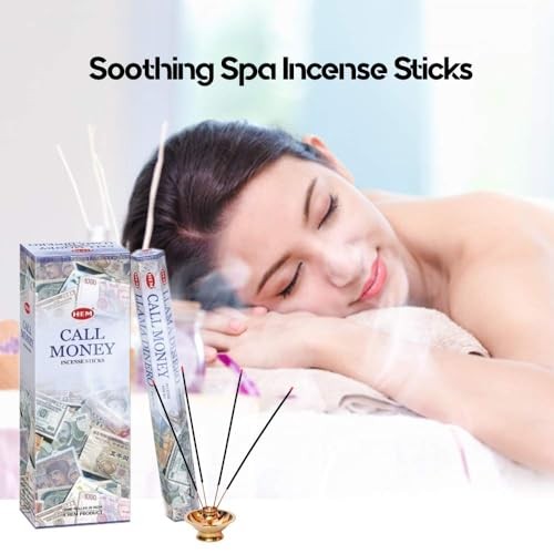 Inspire Dream Play Call Money 6 Boxes of 20 = 120 Hem Incense Sticks ...