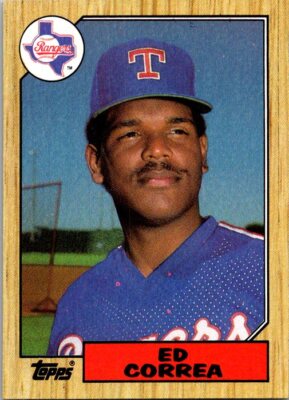 1987 Topps #334 Ed Correa | eBay