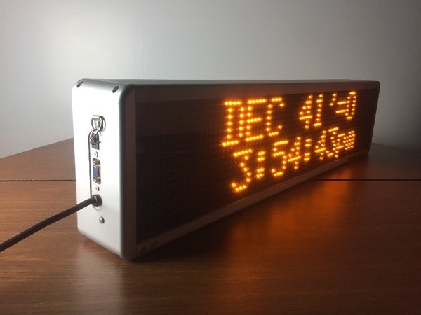 Signtronix LED40 Indoor 40" Scrolling Message Advertising Sign for sale ...