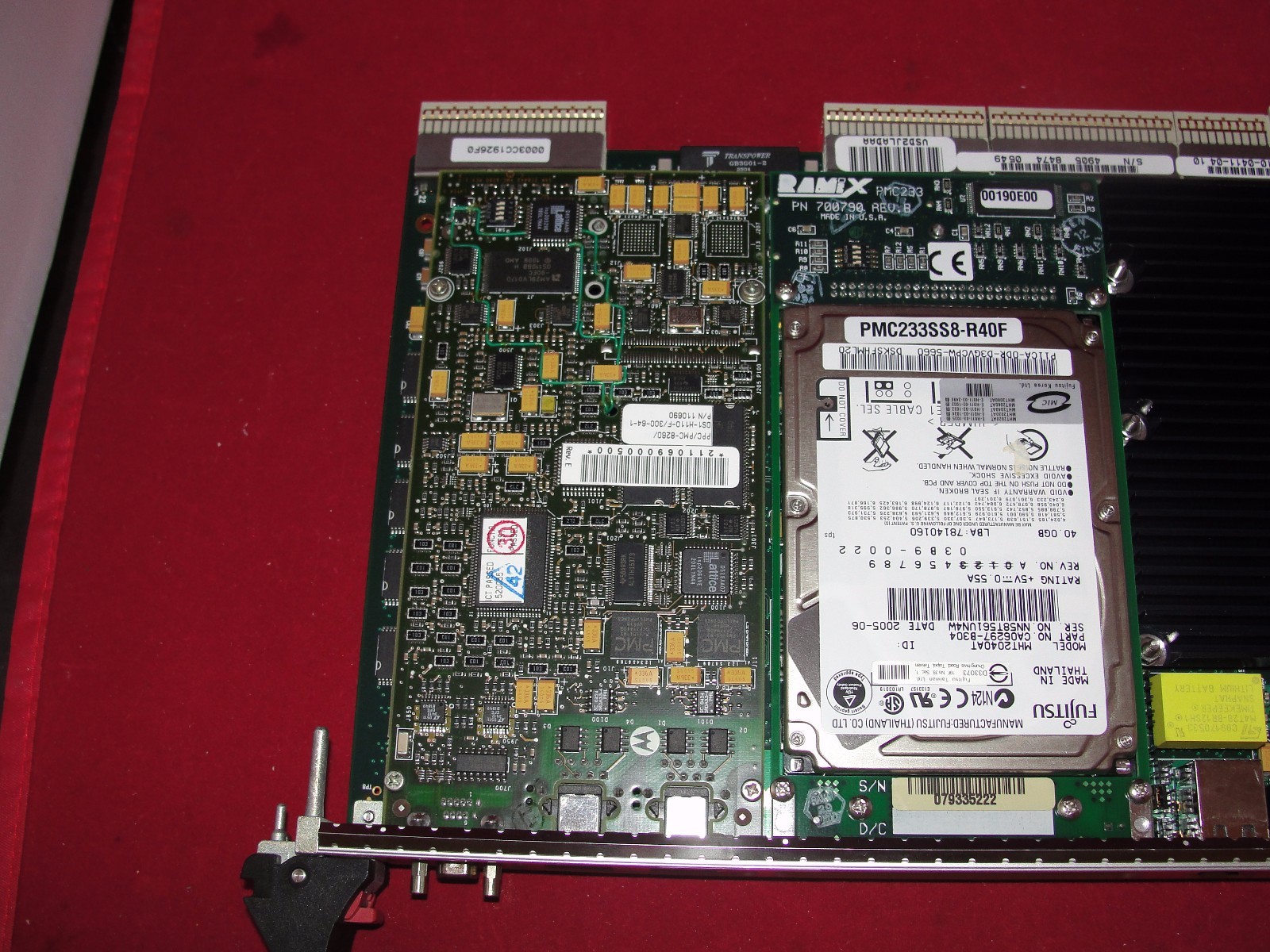 Momentum Computer 600-032-10ER2 2410-0411-04 CPU Board Fujitsu ...