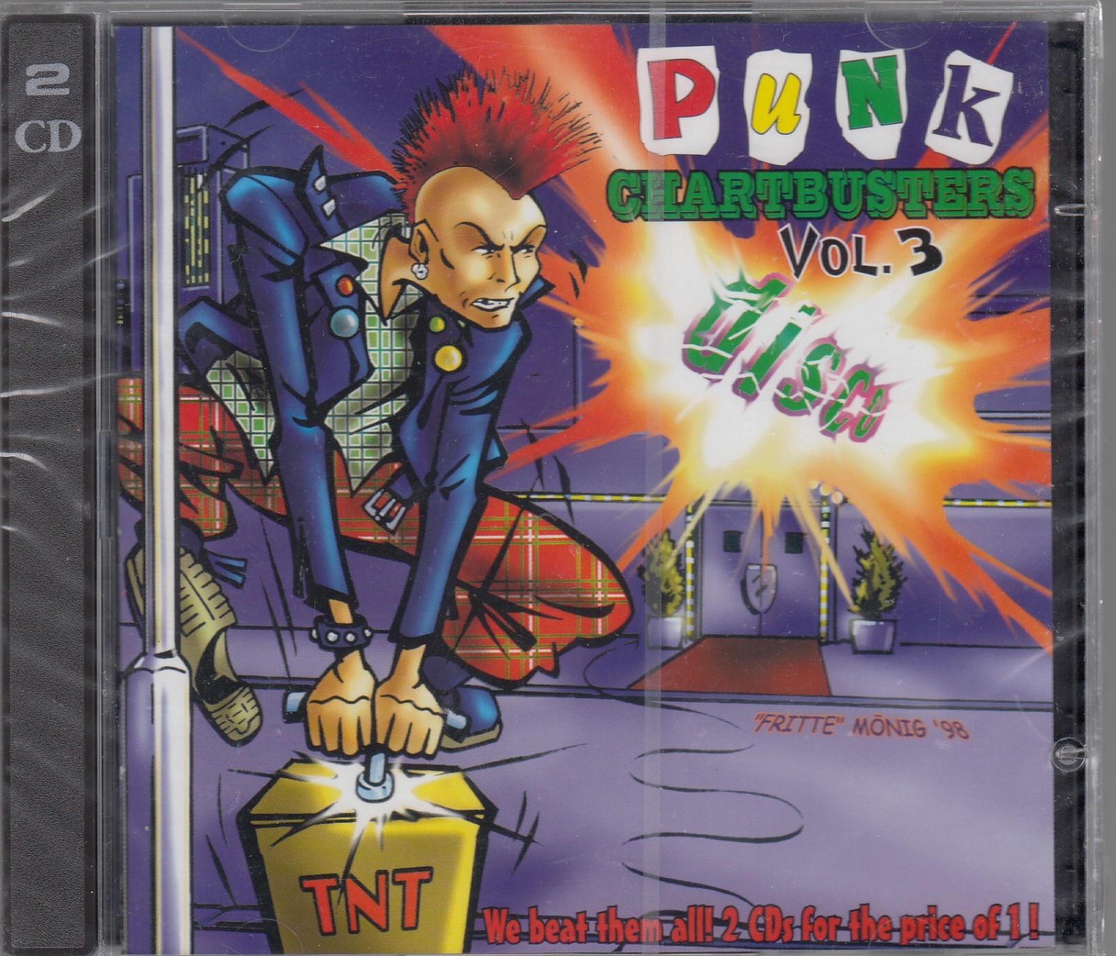 PUNK CHARTBUSTERS VOL. 3 (CD 1998) 2 DISC ALBUM !! BRAND NEW !! GERMANY ...