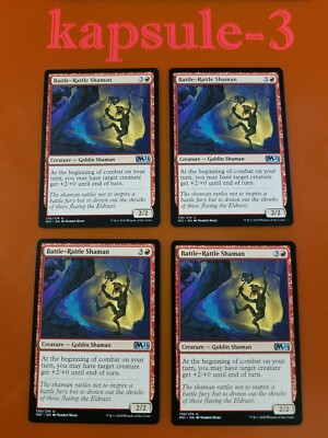 4x Battle-Rattle Shaman | M21 Core Set 2021 | MTG Magic Cards | eBay