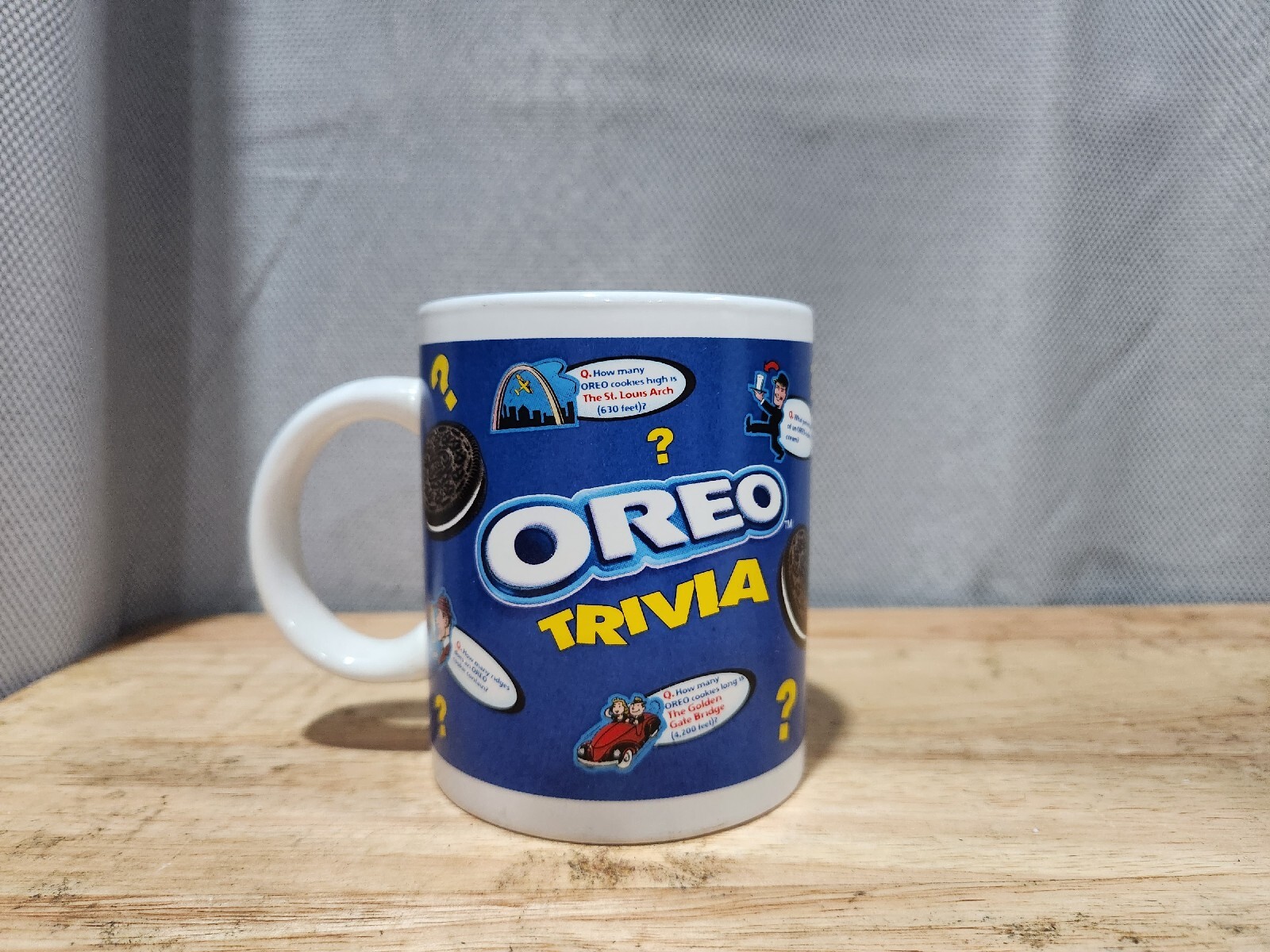 Oreo Cookie Coffee Mug Trivia Questions & Answers Advertising Premium ...
