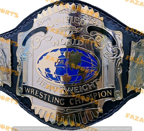 USWA UNIFIED WORLD HEAVYWEIGHT WRESTLING CHAMPIONHSIP TITLE BELT | eBay