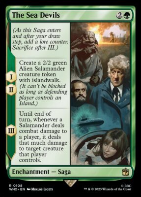 MTG Doctor Who R The Sea Devils #0108 | eBay