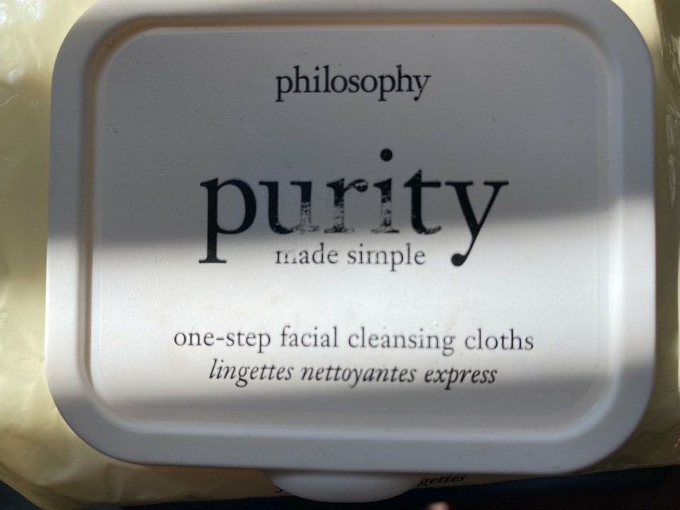 PURITY MADE SIMPLE ONE-STEP FACIAL CLEANSING CLOTHS (30 CLOTHS) NEW ...