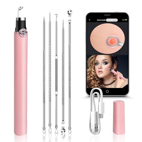Visible Blackhead Remover: Comedone Extractor with 20x Magnification ...