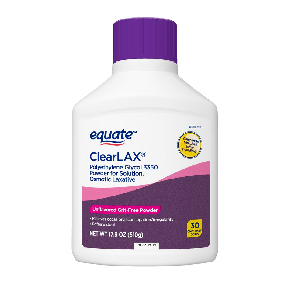 EQUATE ClearLax Laxative 30 Doses 17.9 Oz | eBay