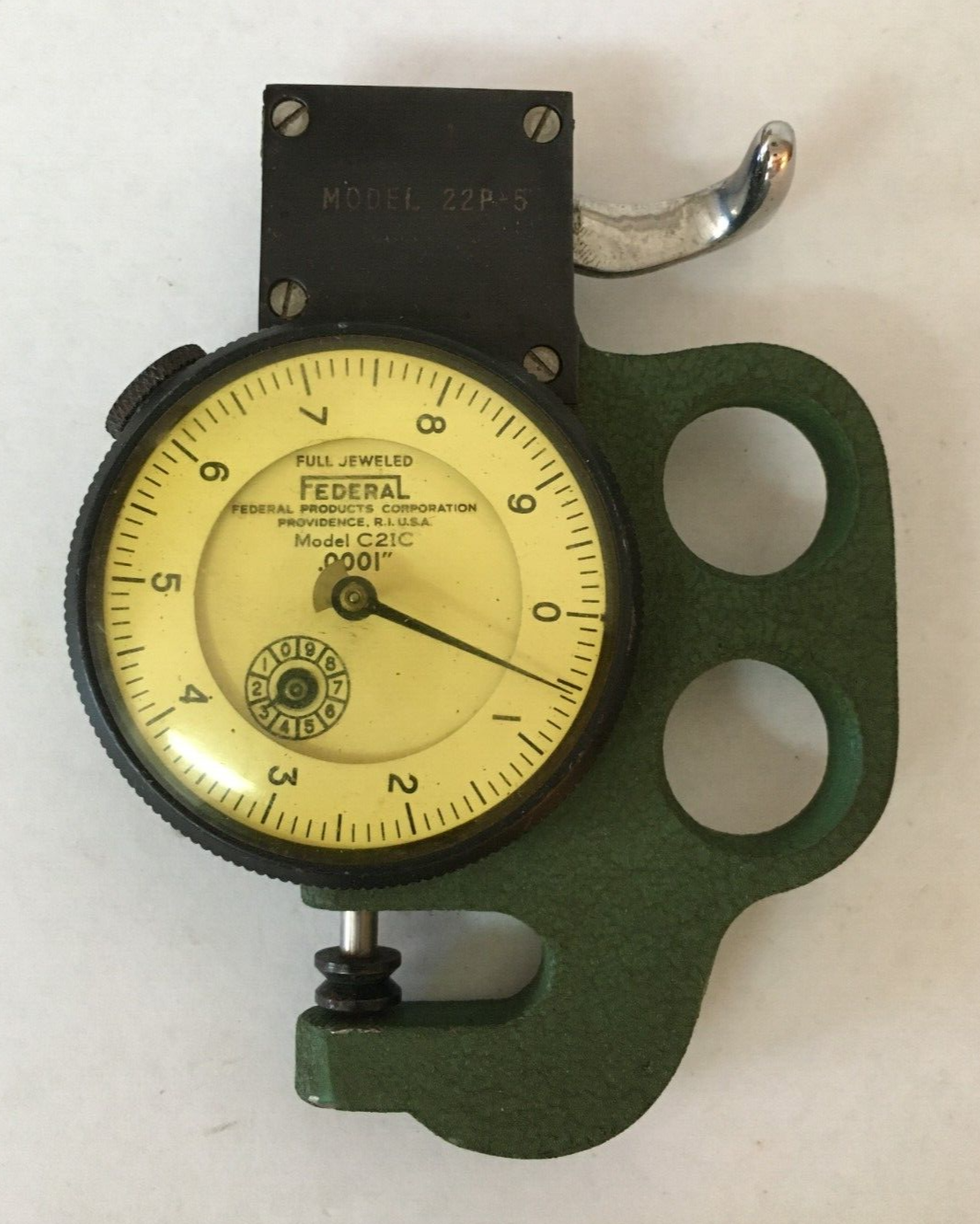 Federal Model C2I-C Dial Indicator for sale online | eBay