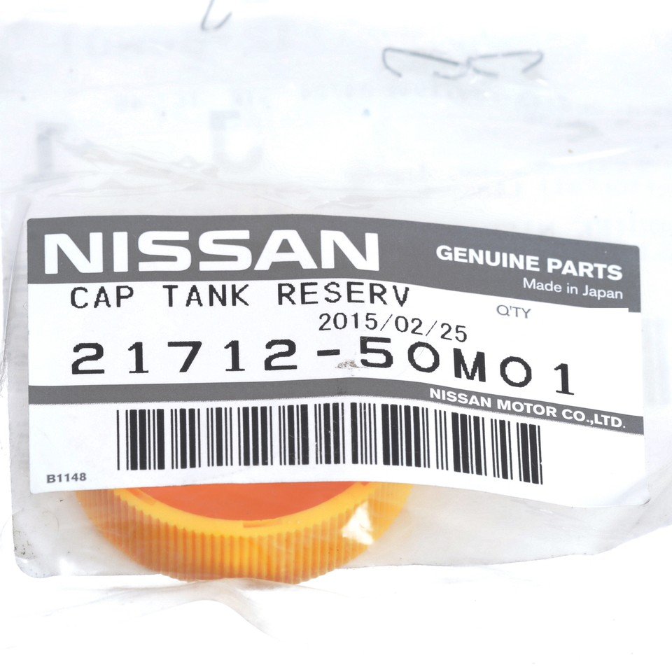 Nissan Coolant Overflow Reservoir Cap BRAND NEW OEM GENUINE 21712-50M01 ...