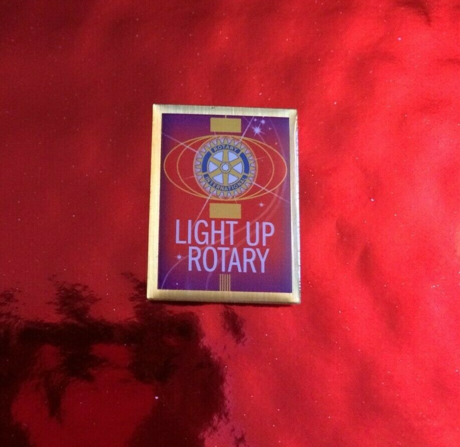 Light Up Rotary Logo