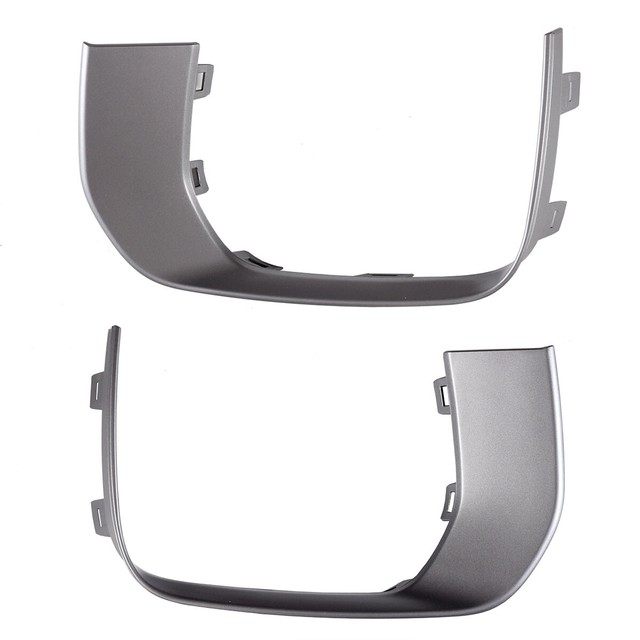 Pair Front Fog Lamp Grey Surround Trim Bezel Fit For Range Rover Evoque ...
