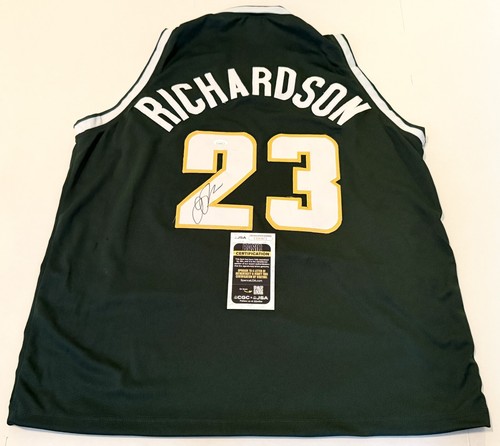 Jason Richardson Michigan State Spartans signed Custom jersey ...