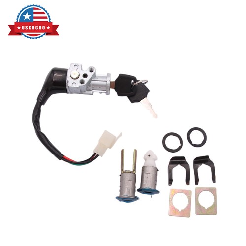 Ignition Switch Lock with 2 Keys 35010-GV4-901 for 1985-2007 Honda CH80 ...