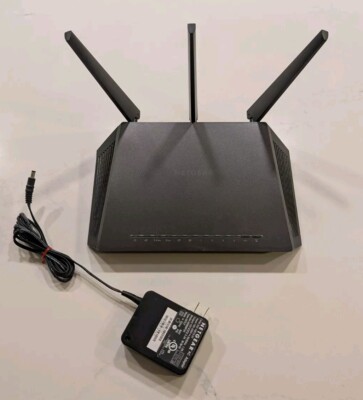 NETGEAR Nighthawk AC1900 Smart WiFi Router Model R7000 Black | eBay