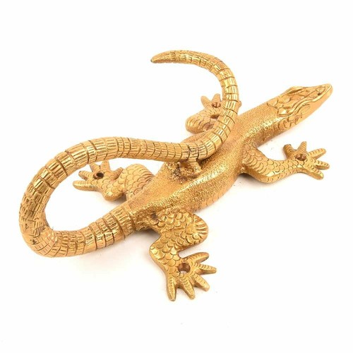 Handmade Brass Lizard Door Handles Pulls | eBay Australia