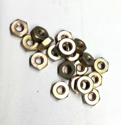 MILITARY STANDARD P/N MS35650-382 Steel Nut Plain Hexagon 8-32 (19/PACK ...