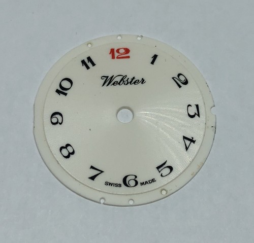 Webster Dial For BF 866 Mechanical Movement White | eBay