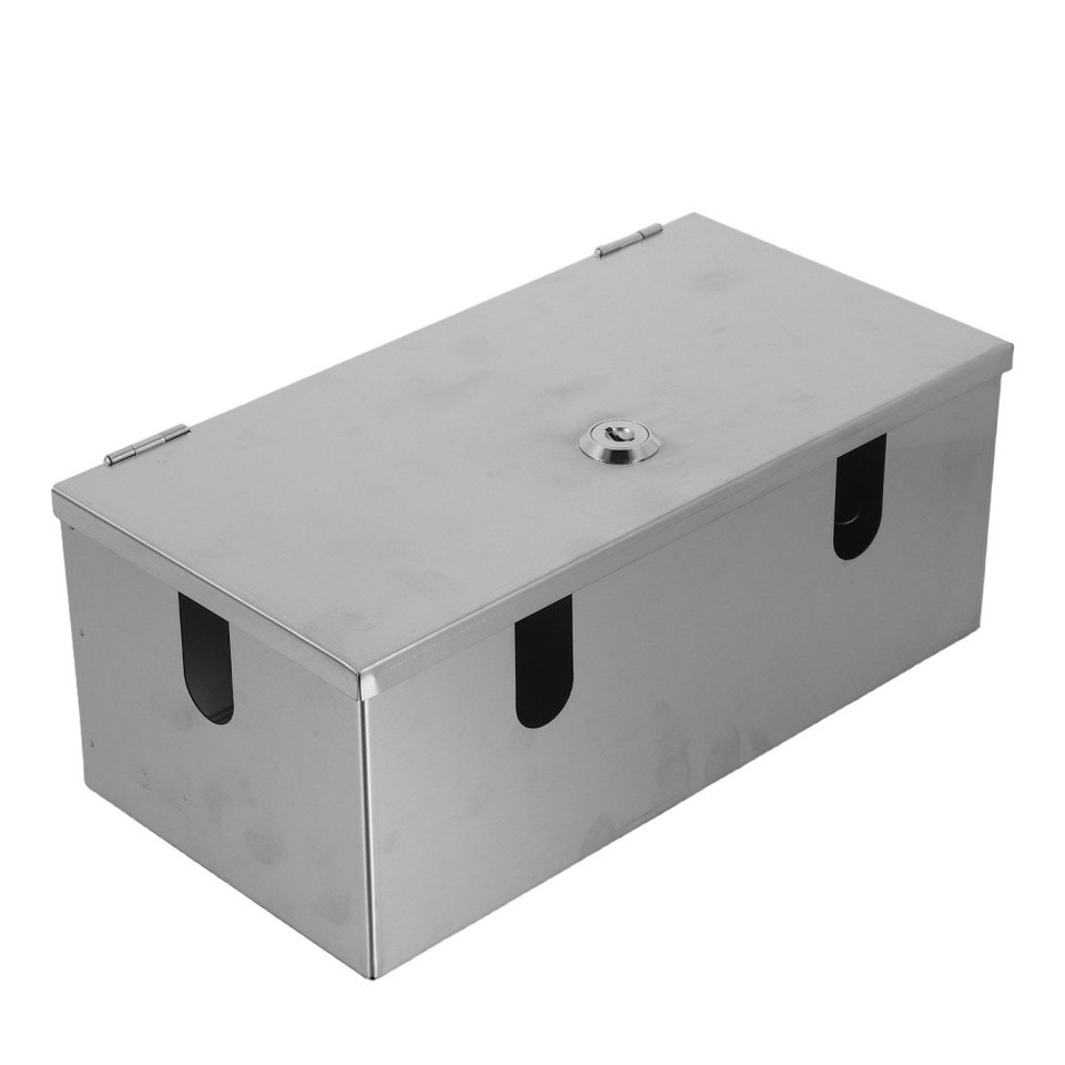Electrical Enclosure Box - Anti-Theft Stainless Steel Outlet Lock Box ...