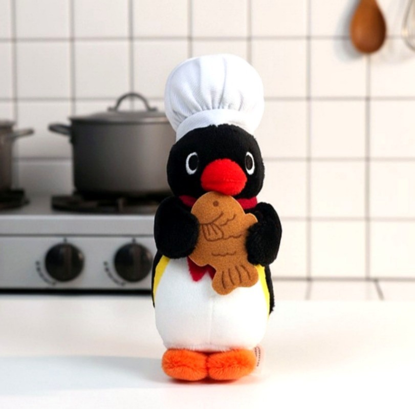 Pingu Cook Plush Type Bag Charm KeyRing Key chain Accessory Cute ...
