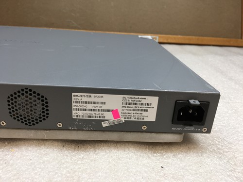 Juniper Networks SRX345 Security Services Firewall with Rack Ears & PWR ...