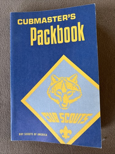 1973 Boy Scout Cubmasters Packbook Book BSA Boy Scouts of America ...