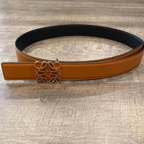 Authentic Loewe Anagram Reversible Belt Size 85/34 | eBay