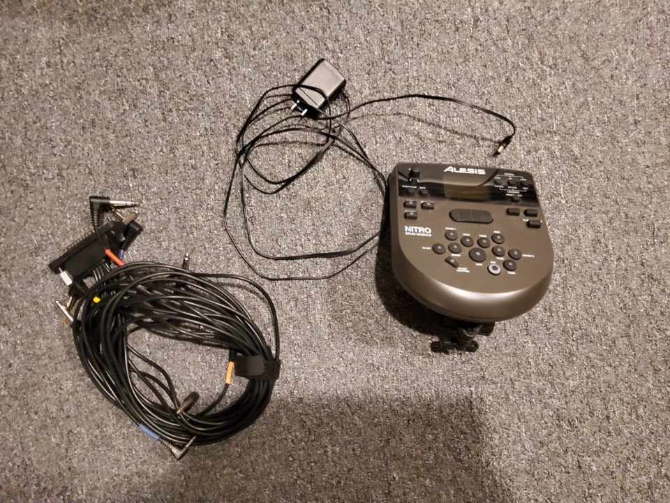 Alesis Nitro Drum Module DM7X with cables and power supply | eBay