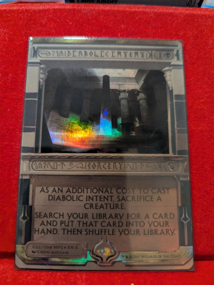 Diabolic Intent – Masterpiece Series: Amonkhet Invocations Magic: The ...