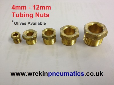 10x Tubing Nuts to suit Enots Compression Fittings 4mm-12mm like ...
