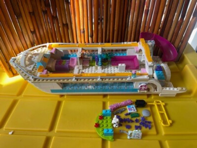 LEGO Friends 41015 Dolphin Cruise Boat Yacht-NON COMPLETE- Replacement ...