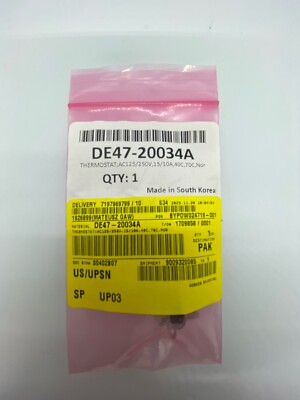 Genuine SAMSUNG DE47-20034A Microwave Thermostat OEM | eBay