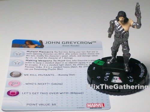 JOHN GREYCROW #017 Uncanny X-Men Marvel HeroClix | eBay