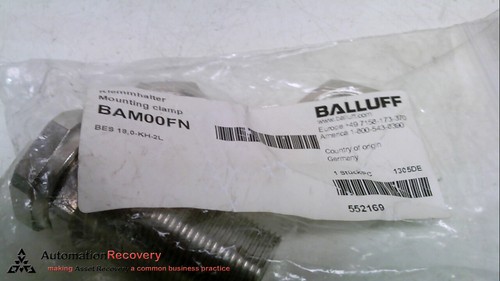 BALLUFF BES 18,0-KH-2L -, CLAMP HOLDER, SENSOR MOUNT, BAM00FN, SEE DESC ...