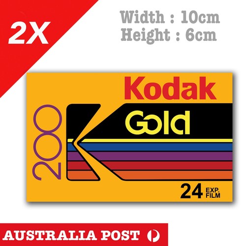 Kodak Film 200 film Logo Decal Stickers | eBay