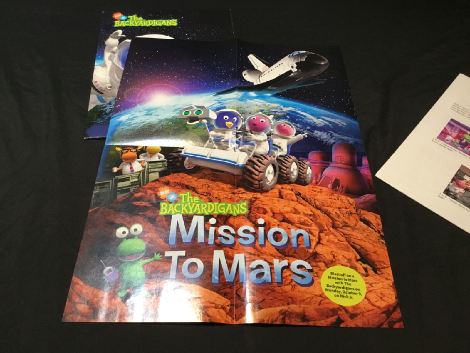The Backyardigans “Mission to Mars” Nick Jr. TV Series Press Kit w ...