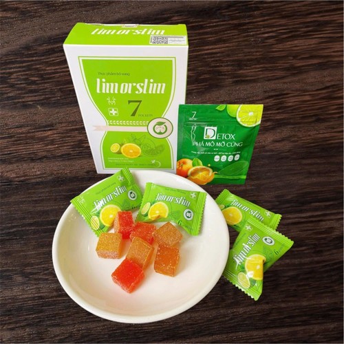 Lim or Slim Candy Weight Loss + Free Detox - Keo Chanh Giam Can US ...