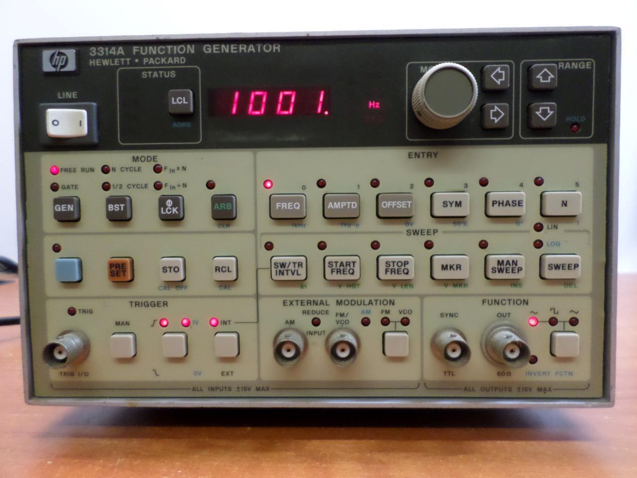 HP 3314A Function Generator | eBay