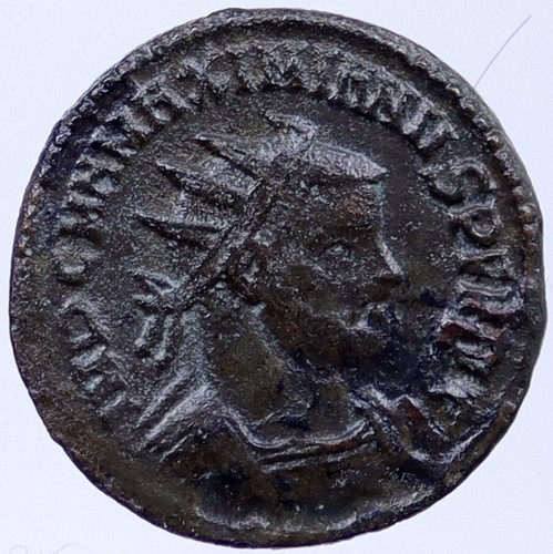 MAXIMIAN w JUPITER Zeus Authentic Ancient 285AD Genuine OLD Roman Coin ...