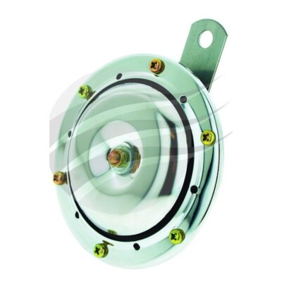 NEW Disc Horn 24V Low Tone 115DB Chrome Plated 101mm | eBay Australia