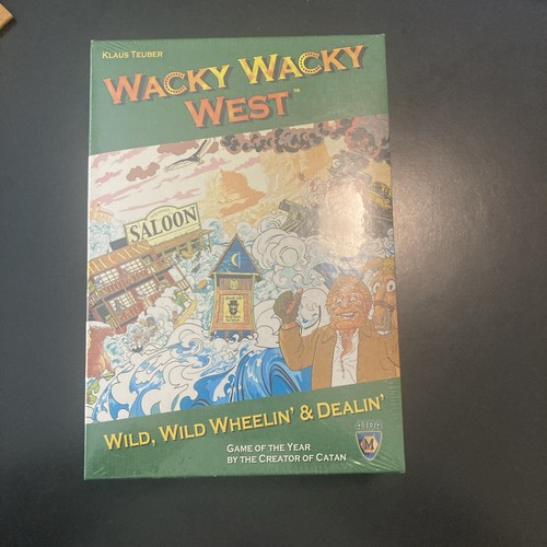 Wacky Wacky West Board Game Mayfair Teuber Family Strategy, Sealed | eBay