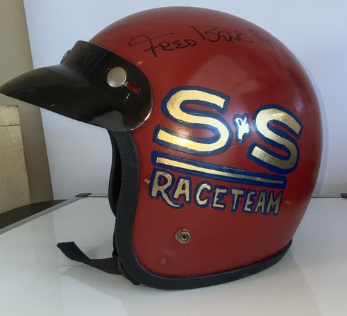Vintage 1960s S&S GASSER GANG Drag Race Helmet Signed by Hales, Altizer ...