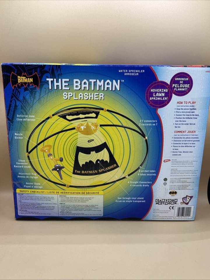Wham-O The Batman Splashed Rising Lawn Sprinkler | eBay