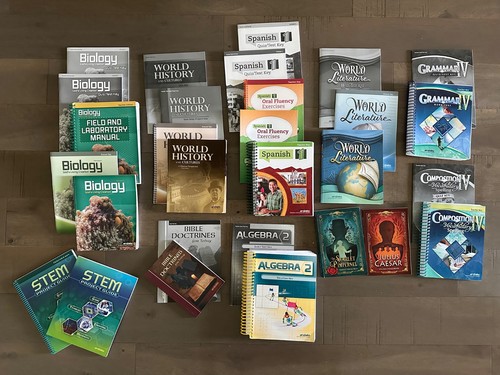 Abeka 10th Grade Lot / Homeschool Curriculum Bundle / Great Condition ...