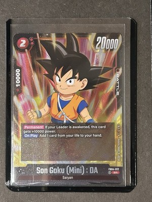 FB04-012 Son Goku (Mini) : DA (SR) Dragon Ball Super: Fusion World - Ultra Limit | eBay