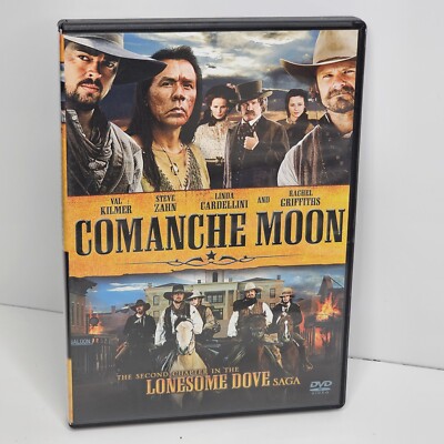 Comanche Moon (DVD, 2008) Second Chapter In The Lonesome Dove Saga Dvd ...