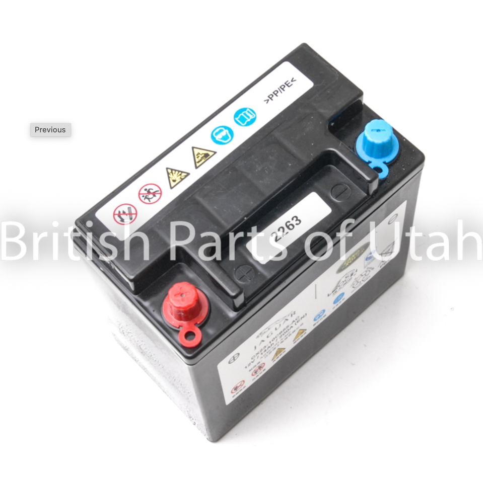 Jaguar XF XJ F-TYPE E-PACE I-PACE AUXILIARY BATTERY Eco Auto Start Stop ...